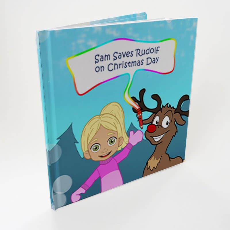 Your child meets Rudolph - Personalised Books For Children